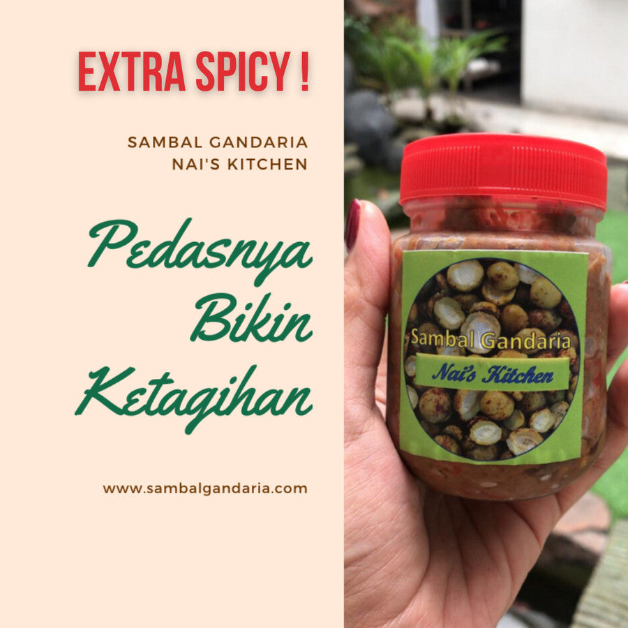 Sambal Gandaria Nai's kitchen - Extra Pedas (Pre-Order) – Jajanan Indo Sambal Gandaria Nai's kitchen - Extra Pedas (Pre-Order) – Jajanan Indo